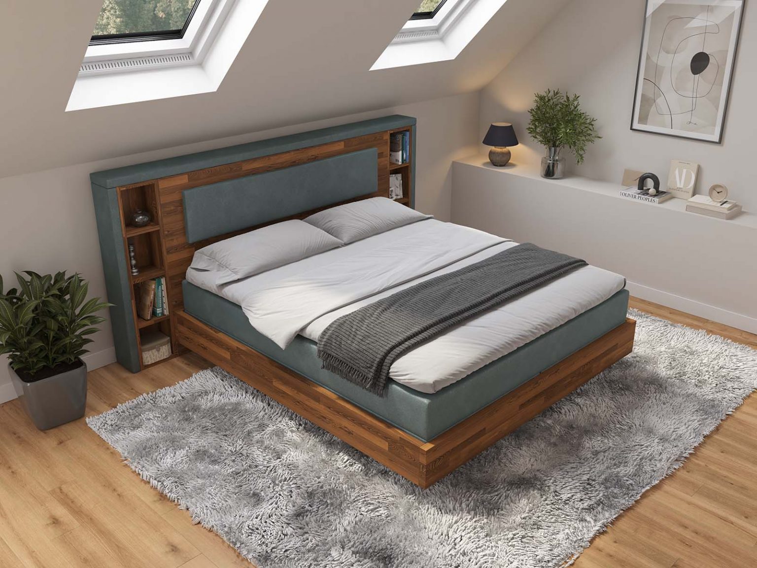 Boxspringbetten aus Holz - Ihr Massivholz Boxspringbett